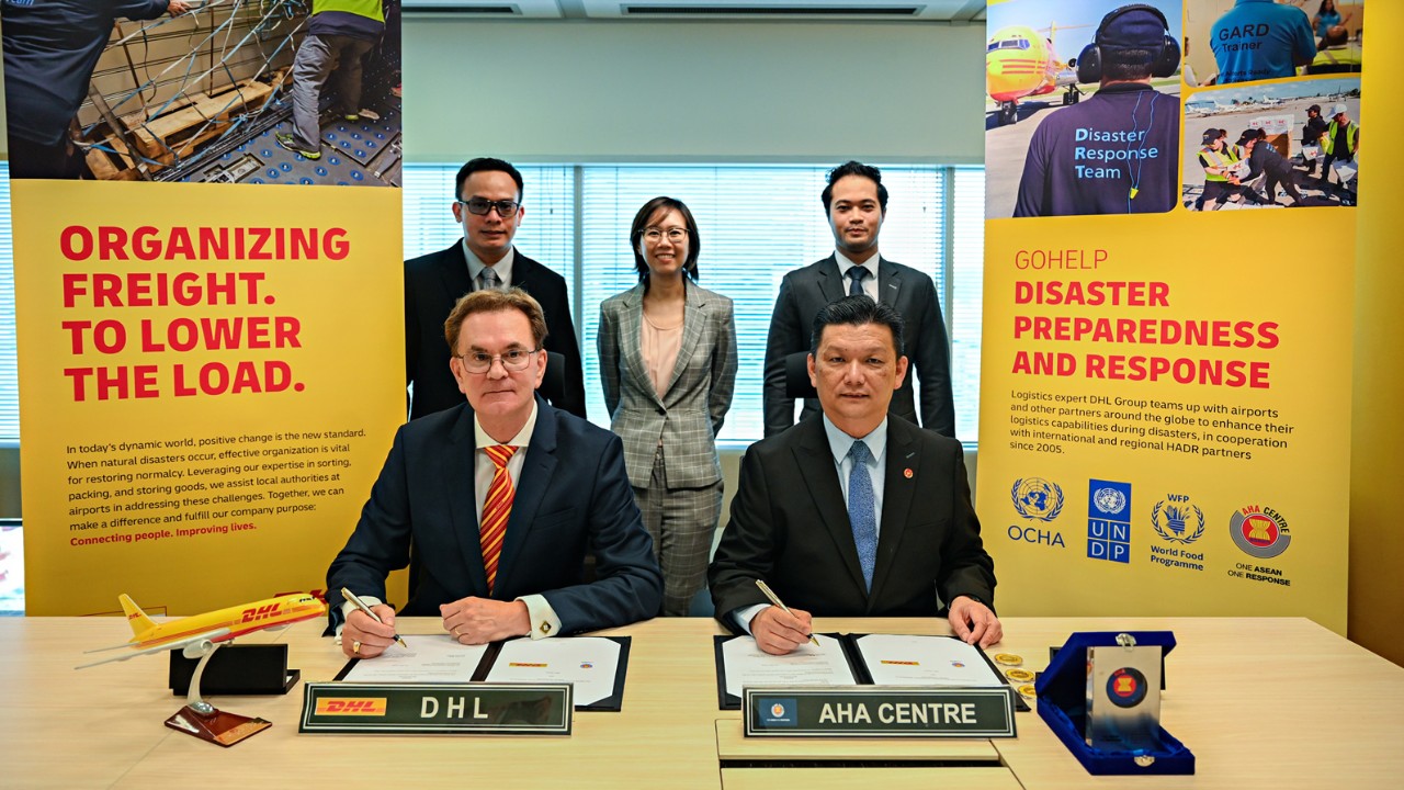 AHA Centre Renews Its Collaboration With DHL Group on Disaster ...