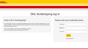 Login to Customer Portals and Tools - DHL - Denmark