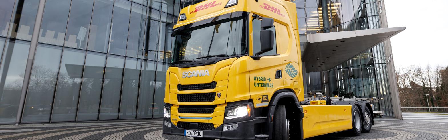 DHL & Scania deliver on sustainability - Delivered - Global