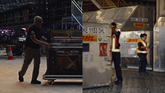 DHL x Coldplay = music, sustainably delivered - Delivered - Global