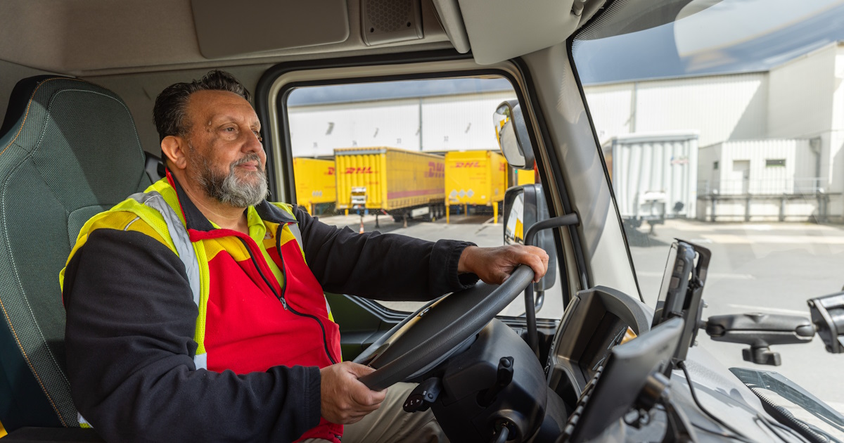 This DHL driver is driving the future - Delivered - Global