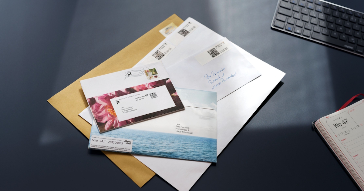 Wie kommt die Post von A nach B? - Zugestellt - Deutschland