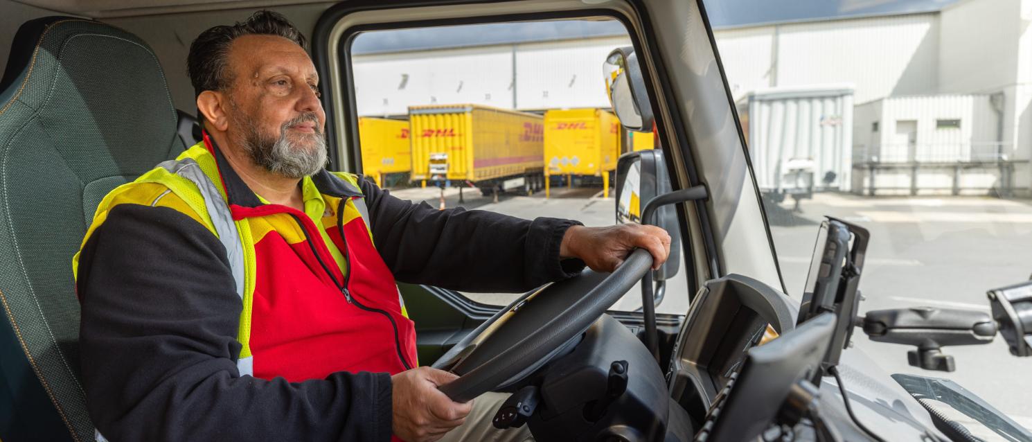 This DHL driver is driving the future - Delivered - Global