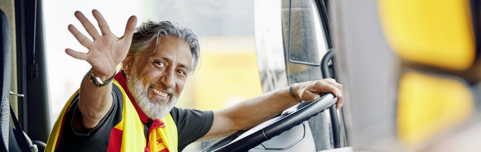 This DHL driver is driving the future - Delivered - Global