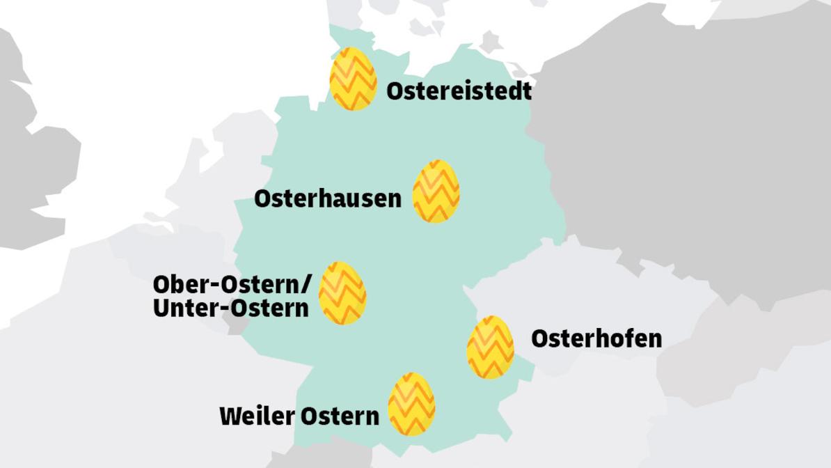 Zustellung an Ostern in Ostern - Zugestellt - Deutschland