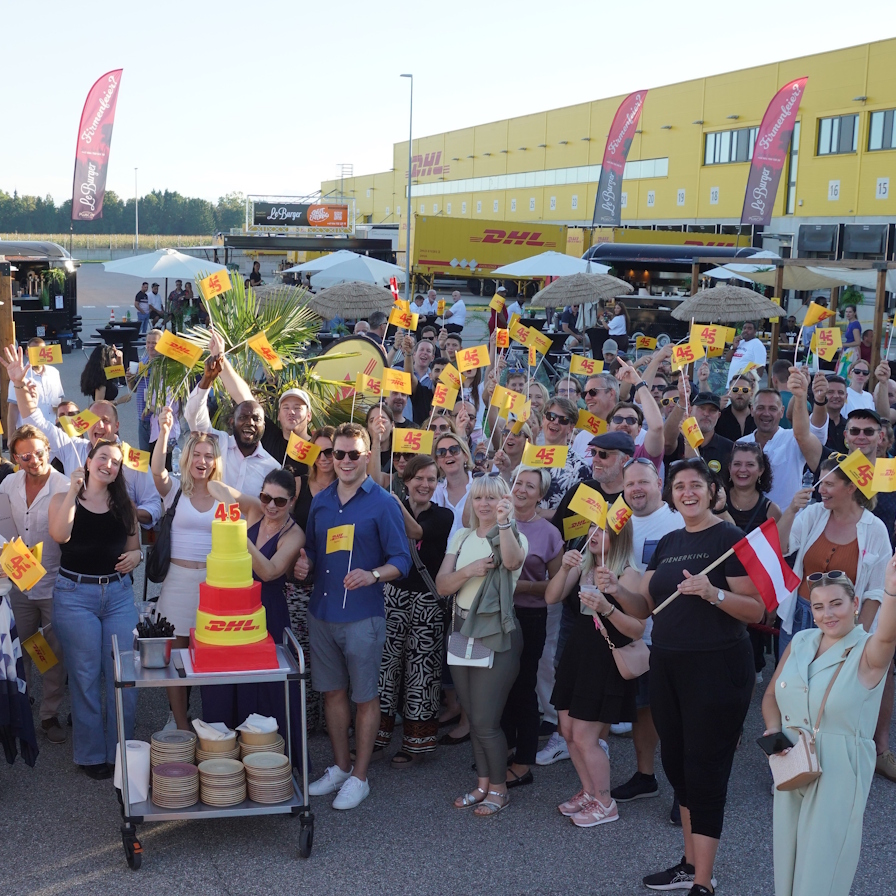 DHL Express Österreich feiert 45 Jahre Erfolgsgeschichte - DHL - Österreich