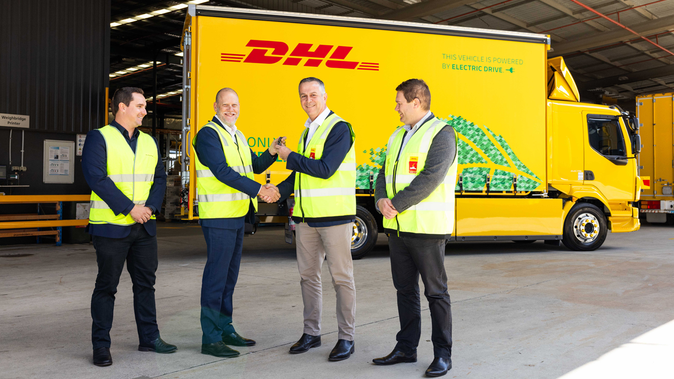 DHL Supply Chain Launches Its First Australian EV Truck - DHL - Australia