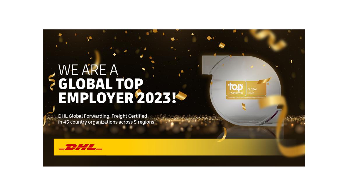 DHL Global Forwarding Asia Pacific Recognized as Top Employer 2023 - DHL - Korea, Republic of 한국 ...