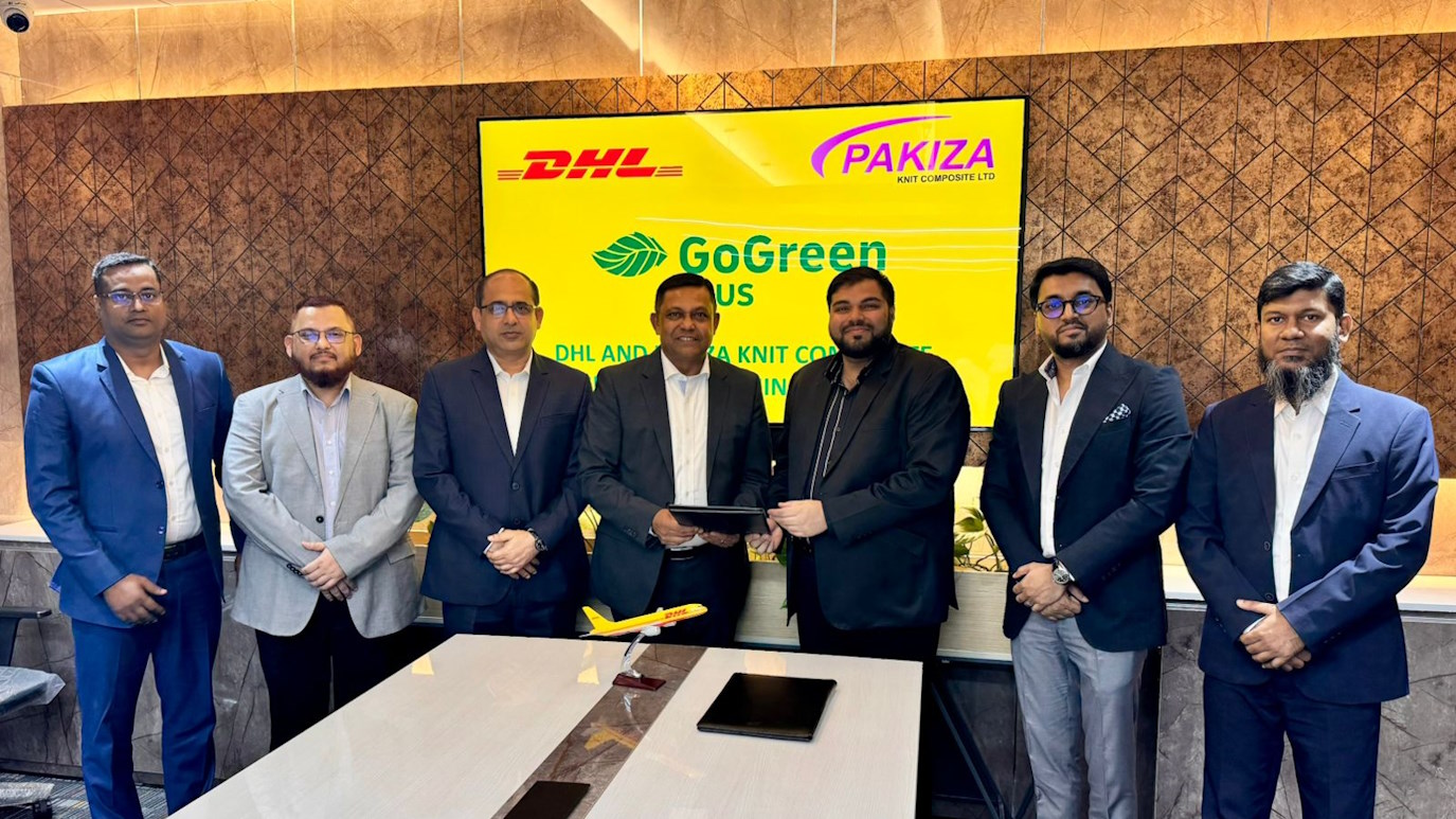 DHL Express Bangladesh Inks GoGreen Plus Service Deal With Pakiza Knit Composite - DHL - Bangladesh