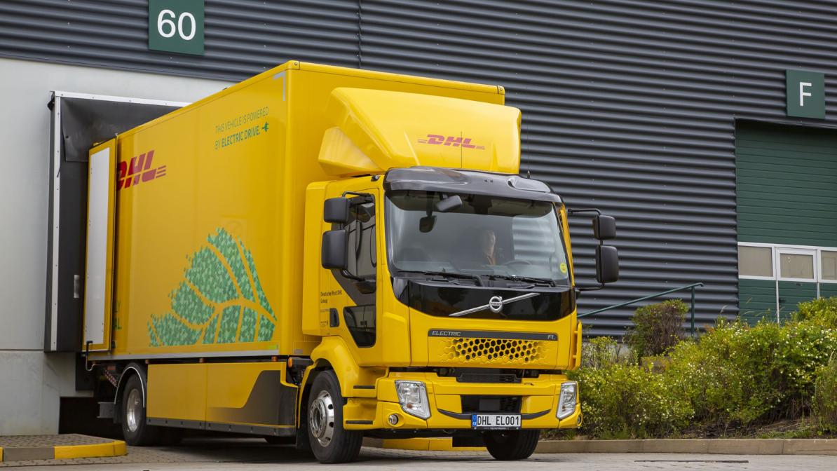DHL Supply Chain Adds a New Volvo Electric Truck to Its Fleet | DHL ...