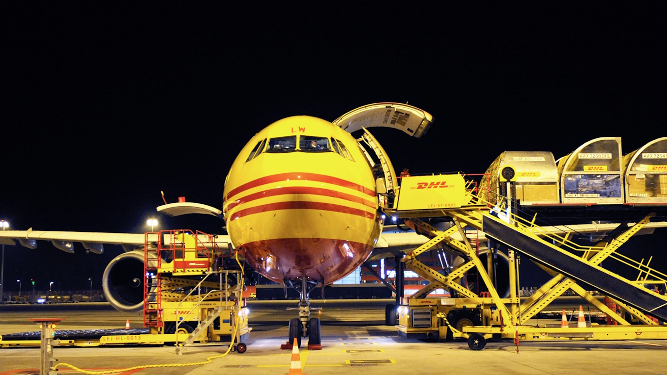 In Action 24/7, 365 Days a Year - That's the DHL Hub Leipzig - Germany