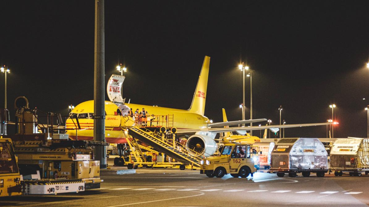 In Action 24/7, 365 Days a Year - That's the DHL Hub Leipzig - Germany