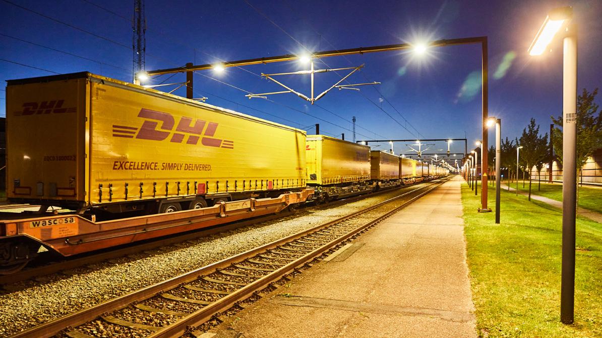 DHL Freights nye godstog mellem Danmark og Tyskland sparer op til 11. ...