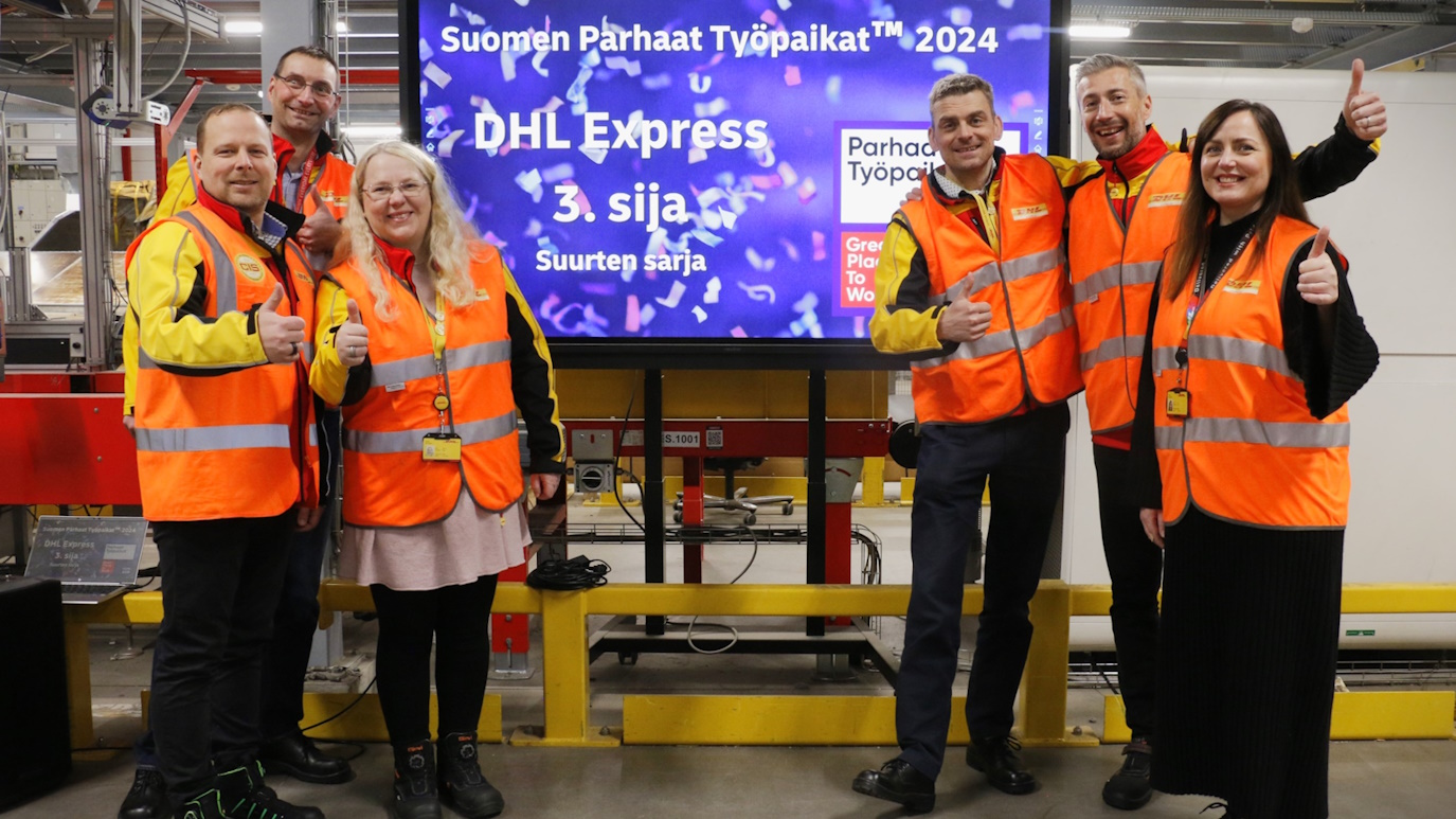 DHL Express on jälleen yksi Suomen parhaista työpaikoista - DHL - Suomi