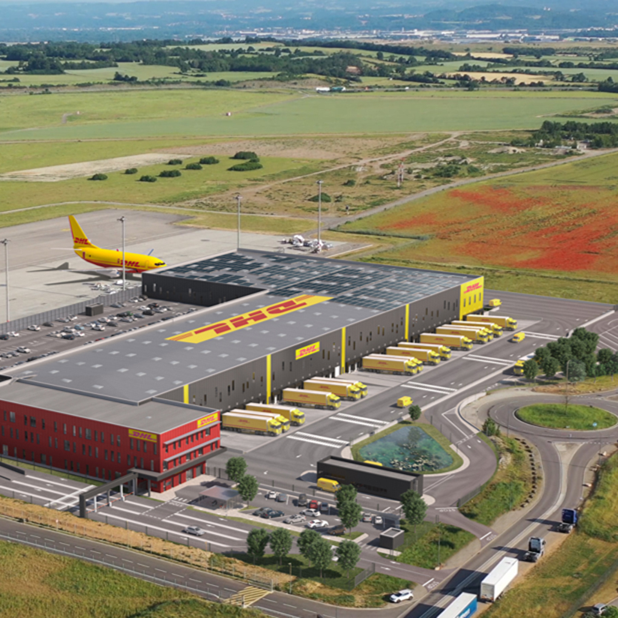 DHL Express France inaugure son 1er site hybride à Lyon-Saint Exupéry ...