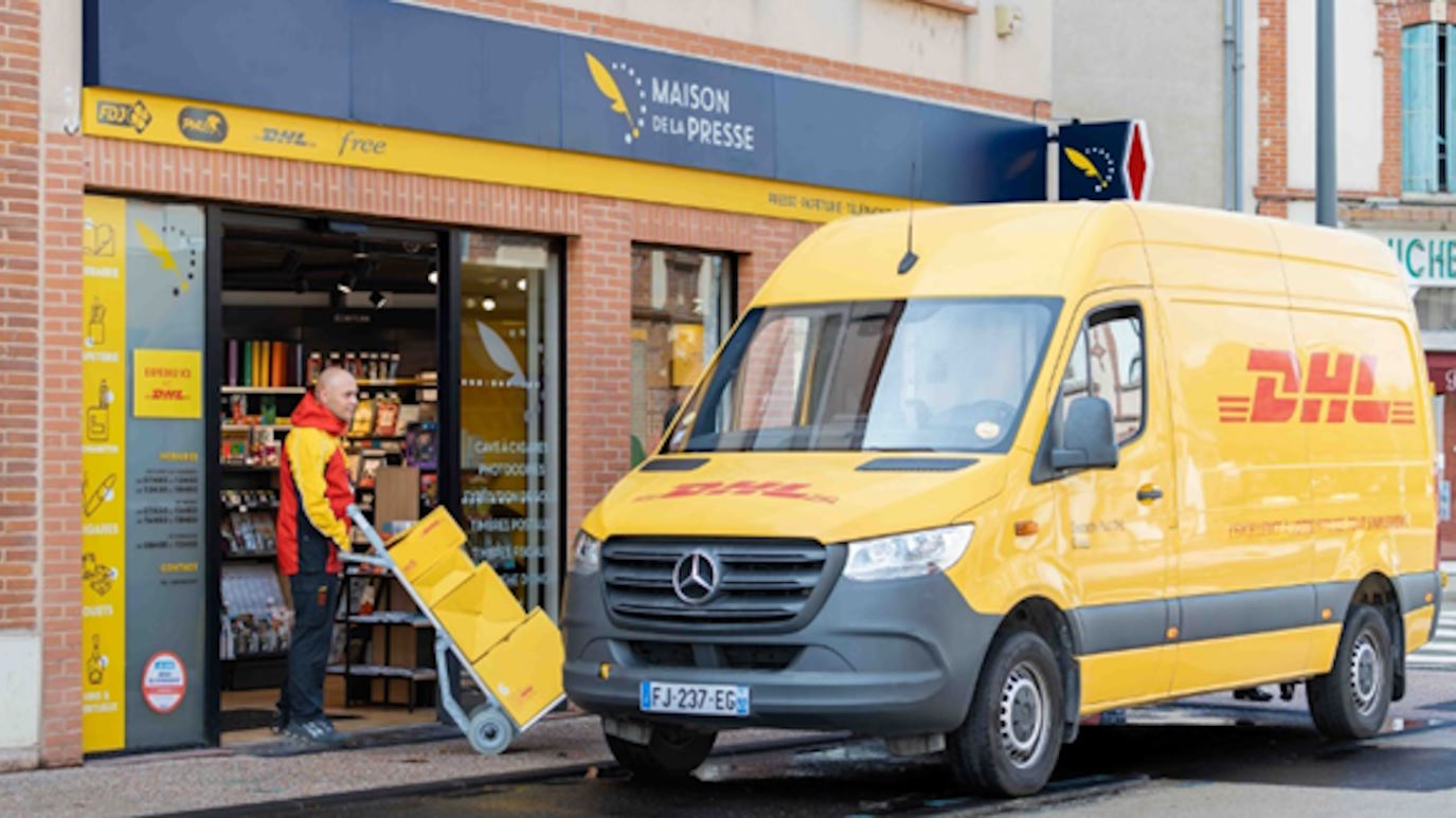 DHL Express en première ligne avec des points de dépôt & de retrait au ...