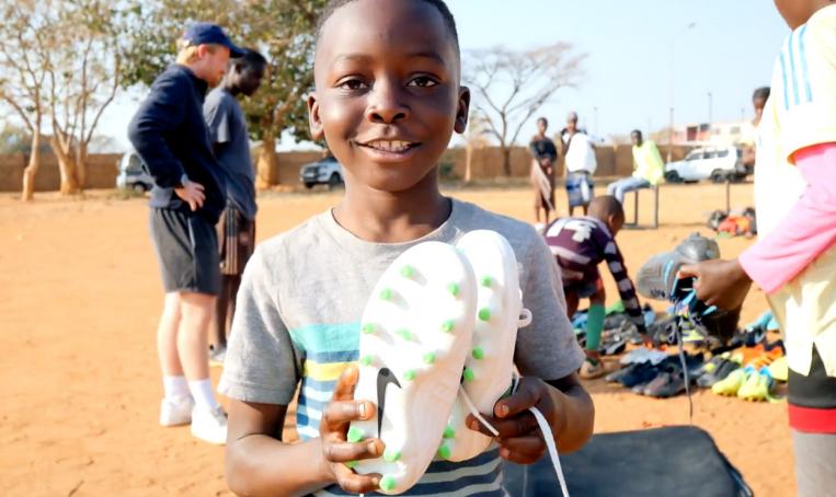 Charity Boots: how we helped a charity donate football boots to those ...