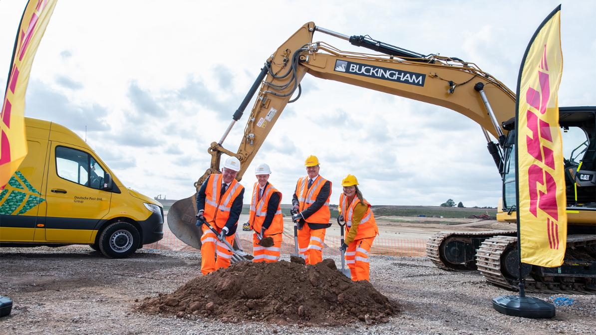 DHL Breaks Ground on New 25k m² Coventry Hub - DHL eCommerce - United ...