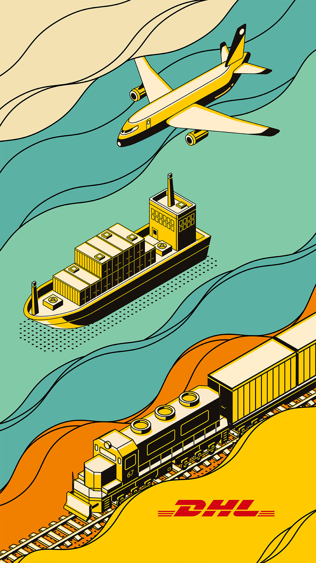 Logistics Phone Wallpapers & Zoom Backgrounds - DHL Global Forwarding ... Logistics Phone Wallpapers & Zoom Backgrounds - DHL Global Forwarding ...