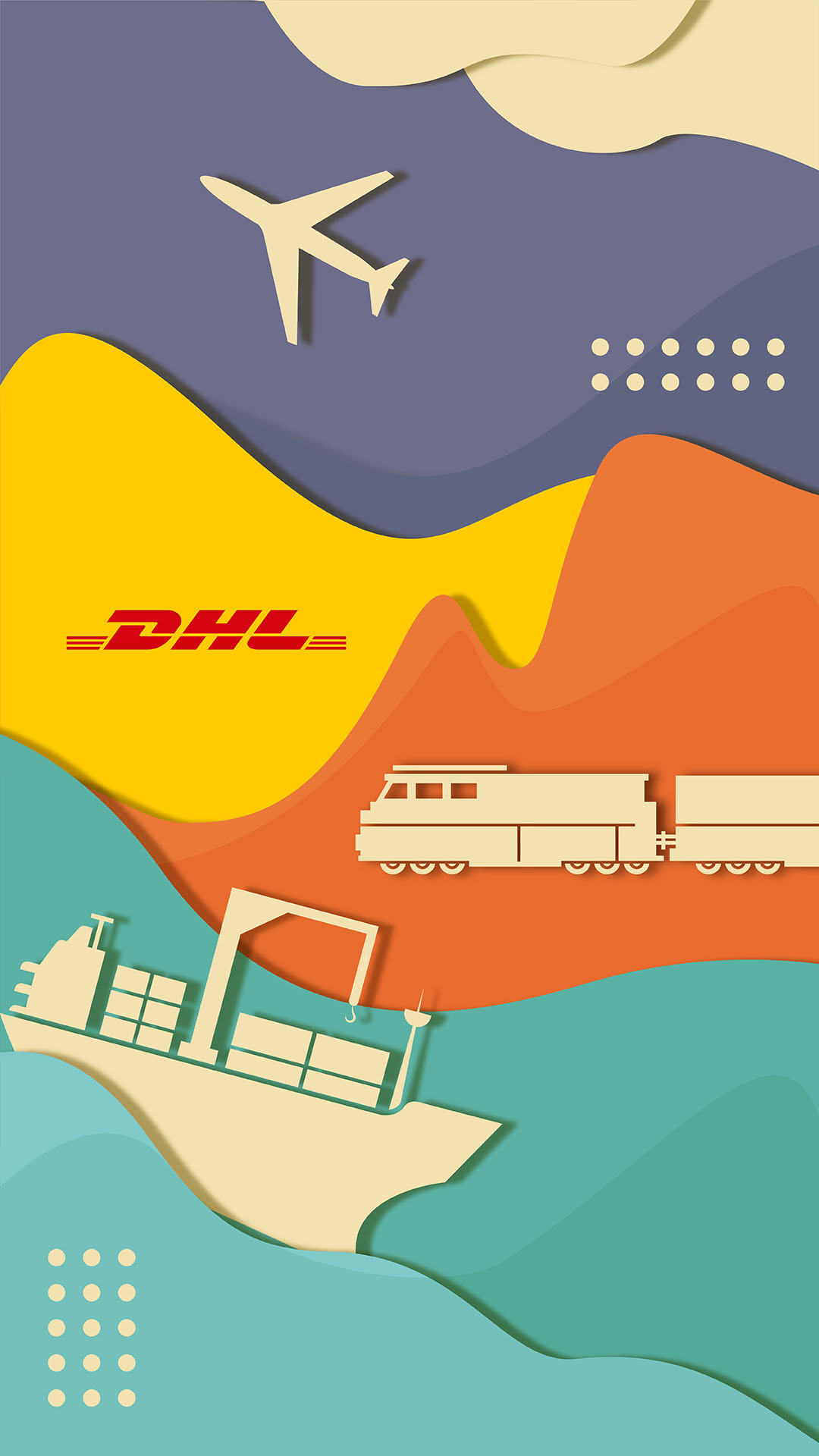 Logistics Phone Wallpapers & Zoom Backgrounds - DHL Global Forwarding ...