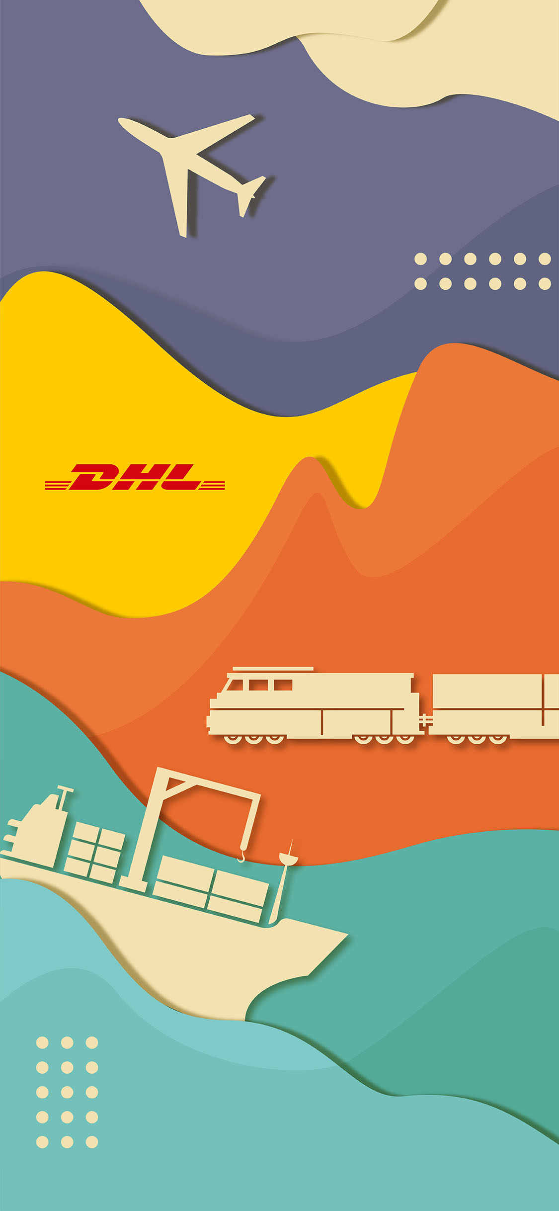 Logistics Phone Wallpapers & Zoom Backgrounds - DHL Global Forwarding ...