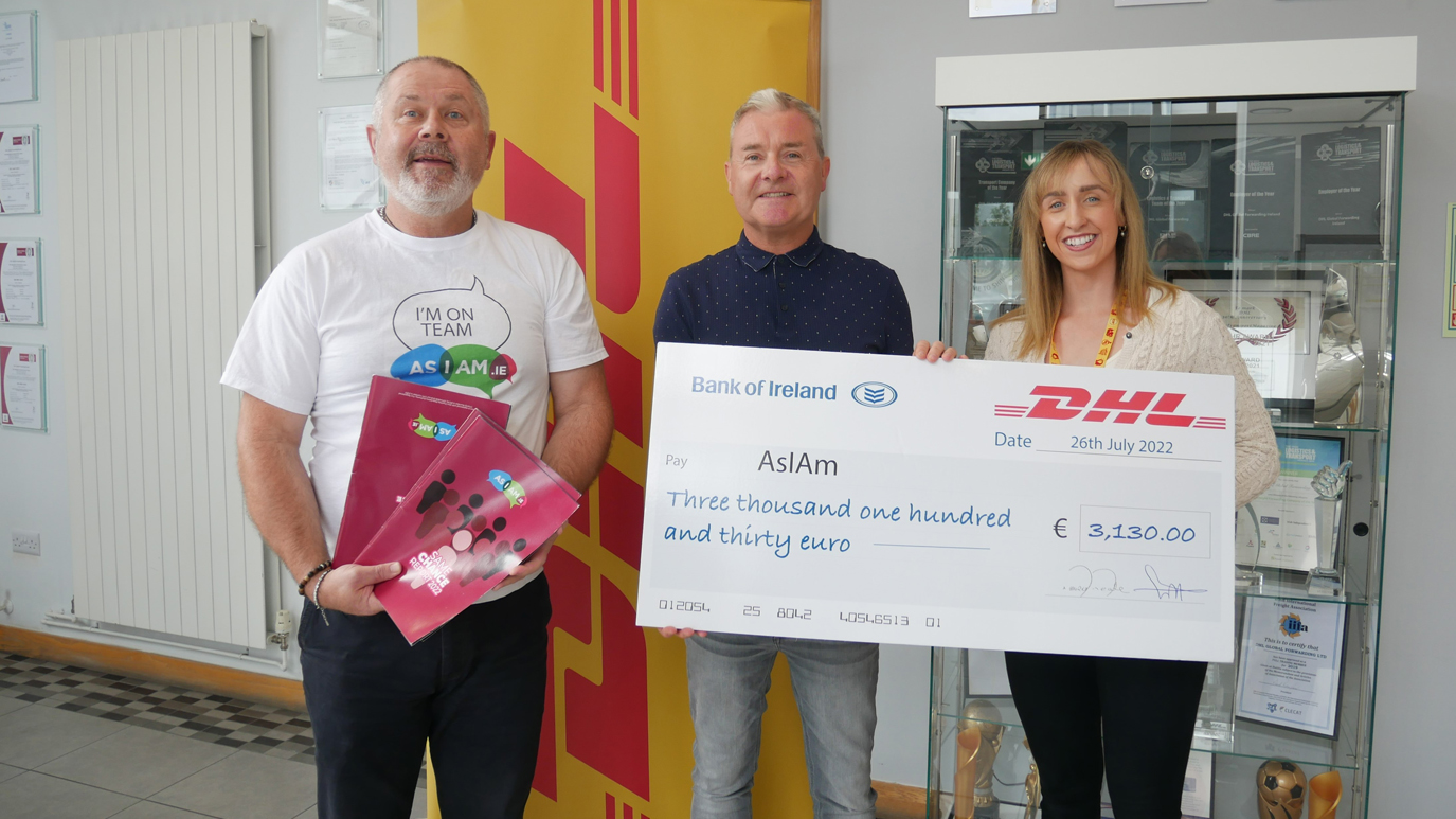 DHL Global Forwarding Employees Raise Over €3k for AsIam - DHL ...