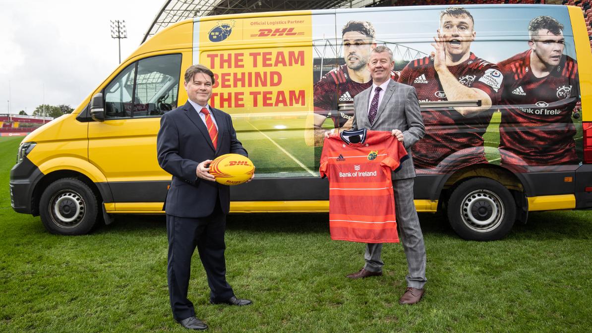 DHL Express Ireland Announced as Official Logistics Partner of Munster ...