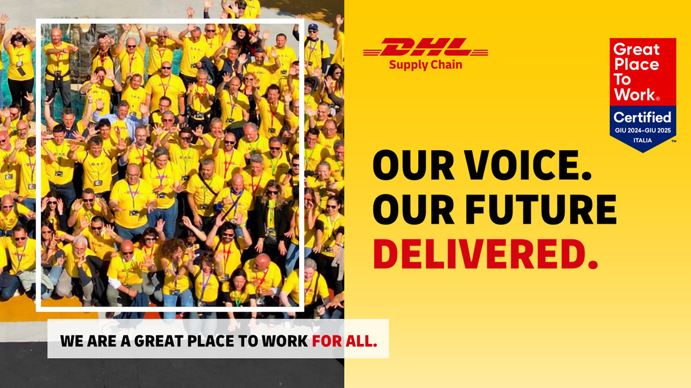 DHL Supply Chain Italia ha ottenuto per il secondo anno consecutivo la ...