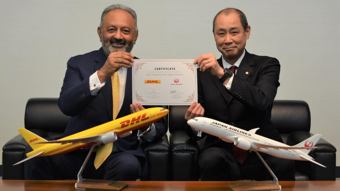 DHL Express and Japan Airlines Strengthen a Partnership Using Boeing ...
