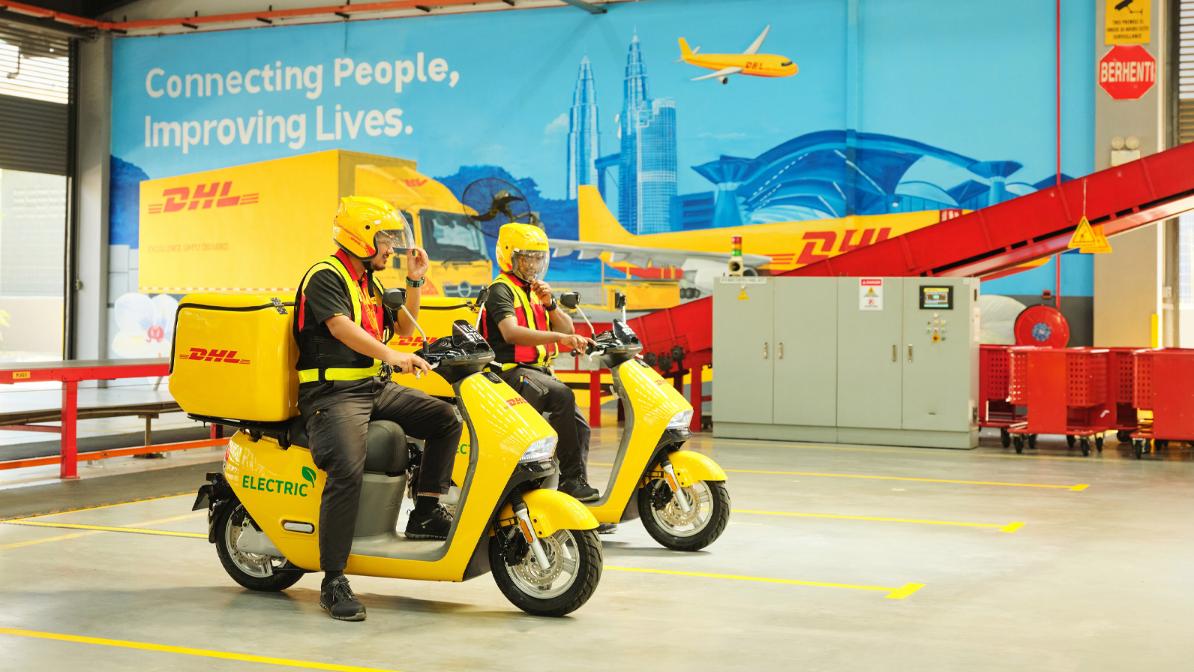 DHL Express Expands EV Fleet in Malaysia With Electric Bikes and Vans ...