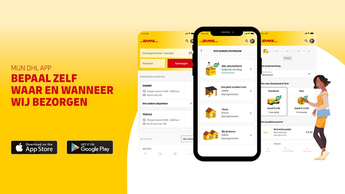 Internationale prijzen voor Mijn DHL-app - DHL - Nederland