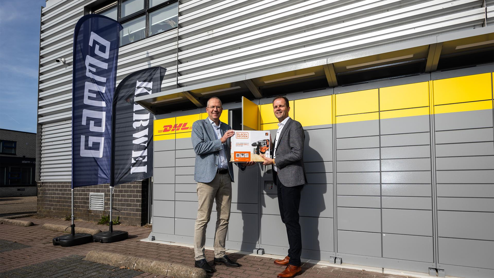 DHL Pakketautomaat bij bouwmarkten GAMMA en Karwei - DHL - Nederland