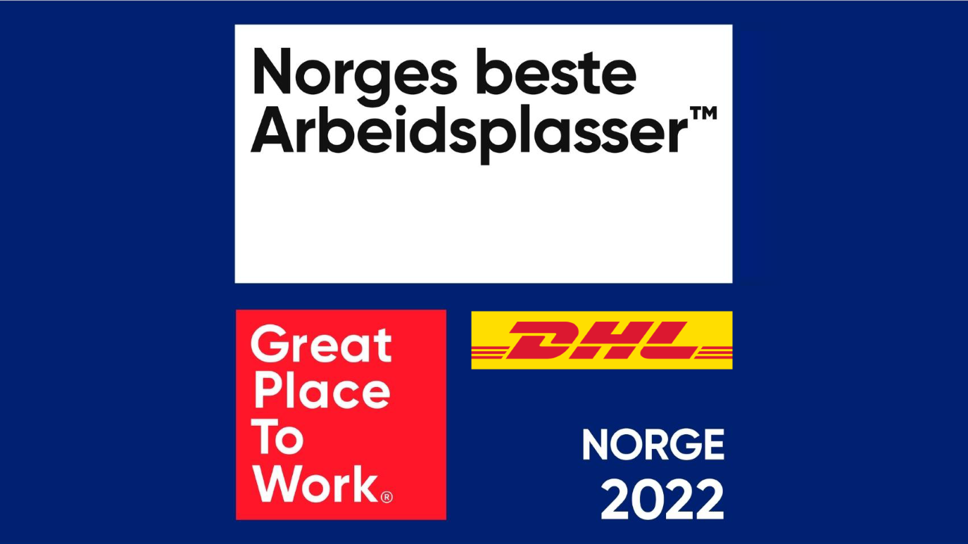 DHL Express holder stand blant Norges 5 beste arbeidsplasser - DHL - Norge
