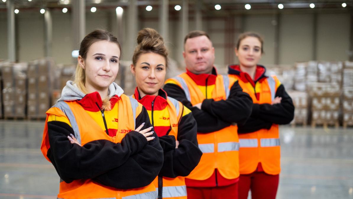 DHL Volunteers Support Relief Efforts for People Affected by War in ...