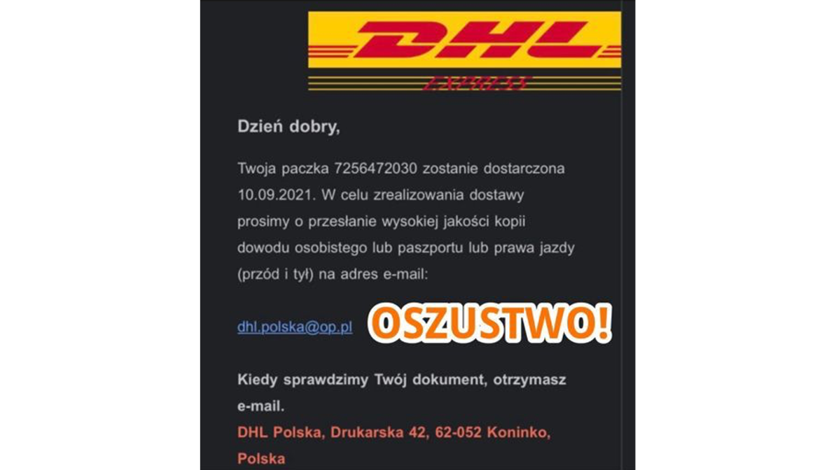 Important information - DHL eCommerce - Poland