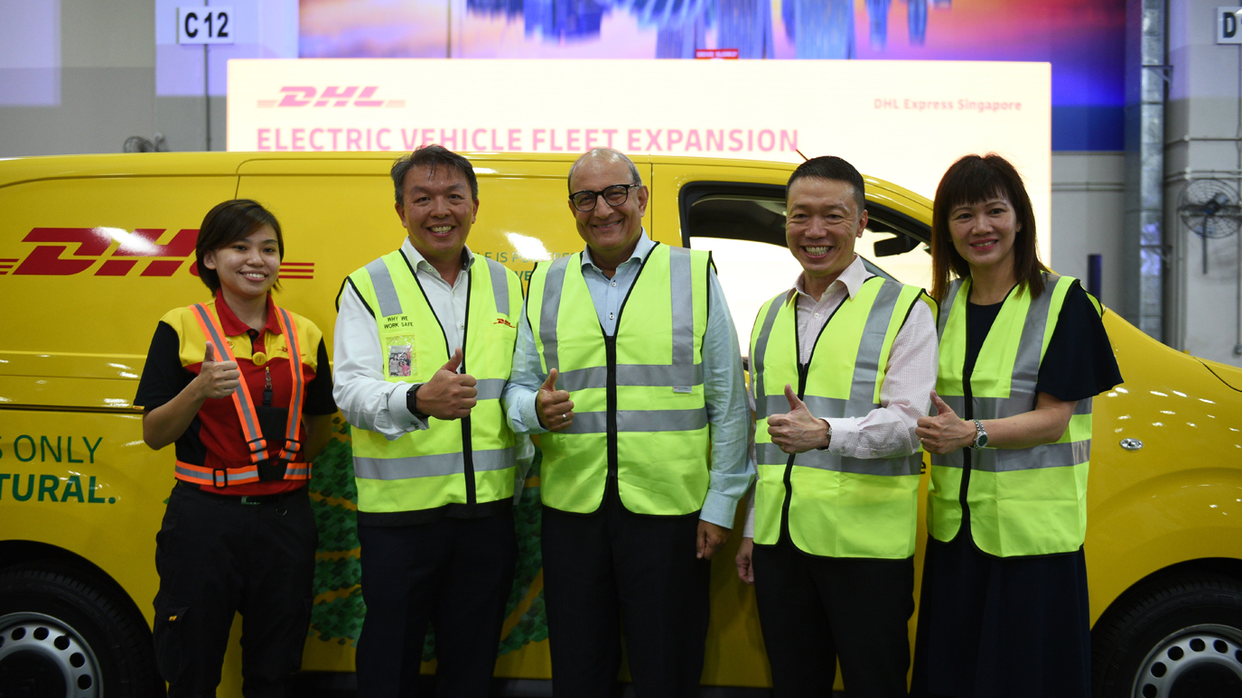 DHL Express Singapore Spearheads Sustainable Logistics With 80 ...