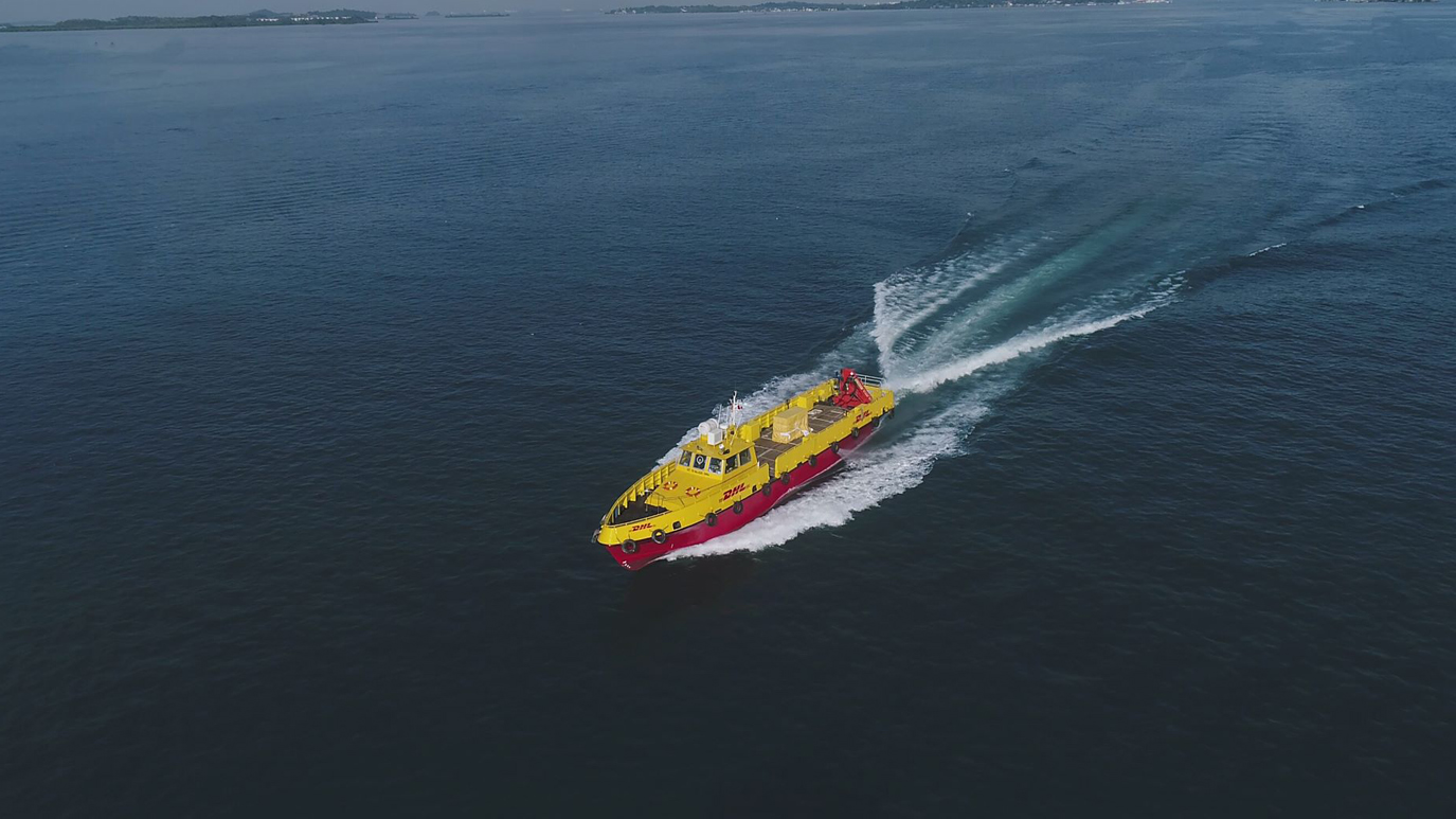 DHL Express Launches First Yellow Boat in Asia Pacific to Strengthen ...