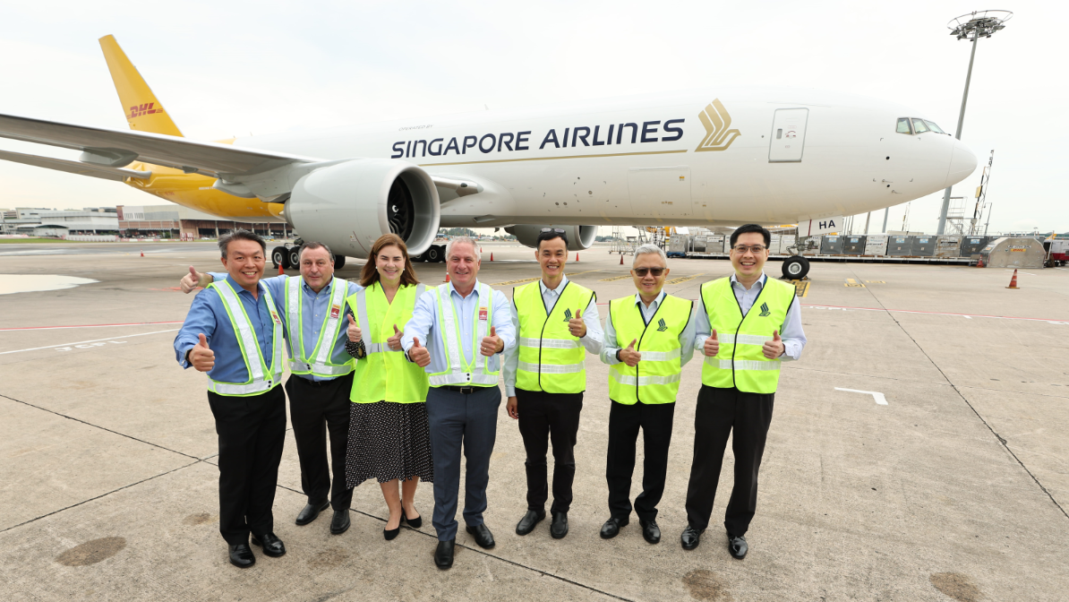 DHL Express and Singapore Airlines Partnership Takes off With New ...