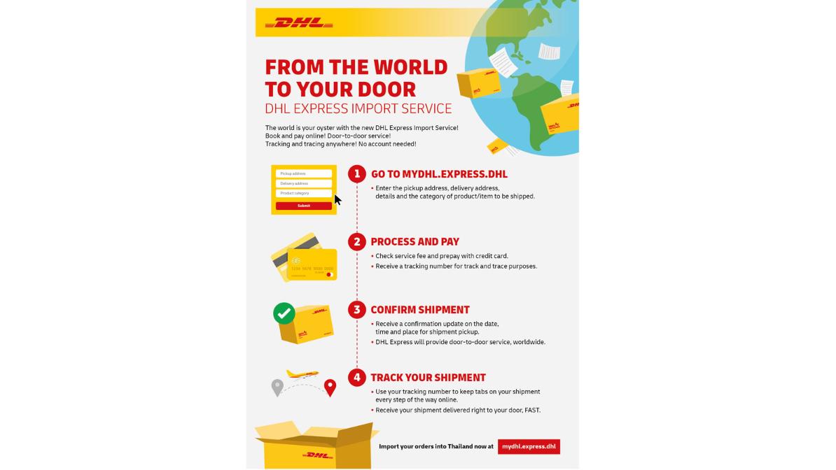 DHL Express Introduces Thailand’s First Import Service for Non-account ...