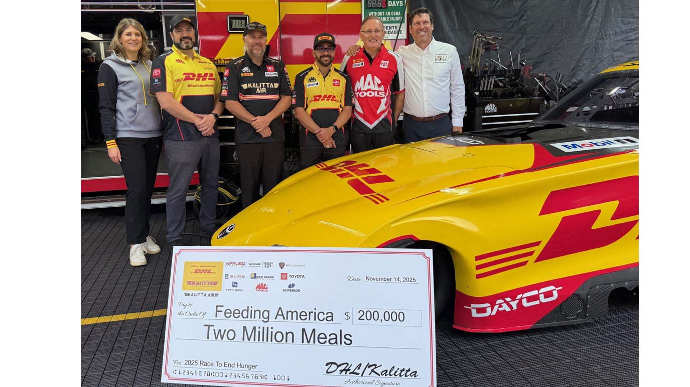 DHL, Kalitta Air, Kalitta Motorsports Join Forces, Provide Two Million ...