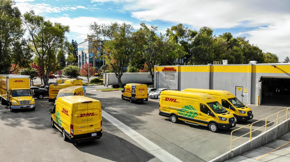 DHL Express Adds 45 Ford E-Transit Vans to Its Bay Area Fleet - DHL ...