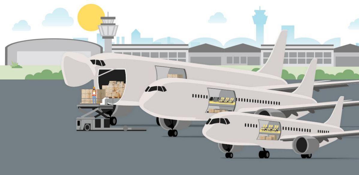cargo plane dimensions