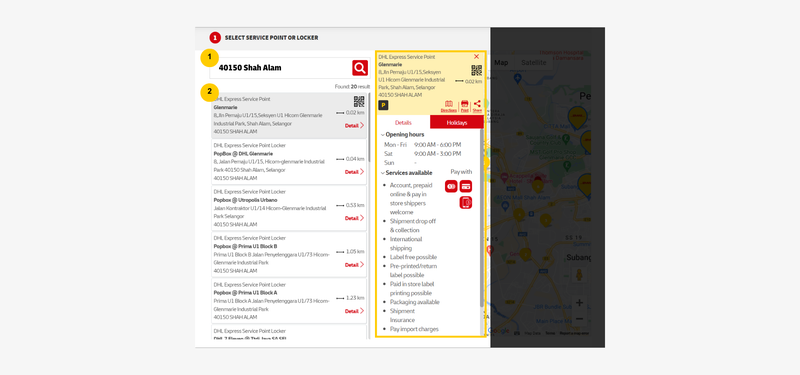 How to Change DHL Delivery to Service Point Pickup