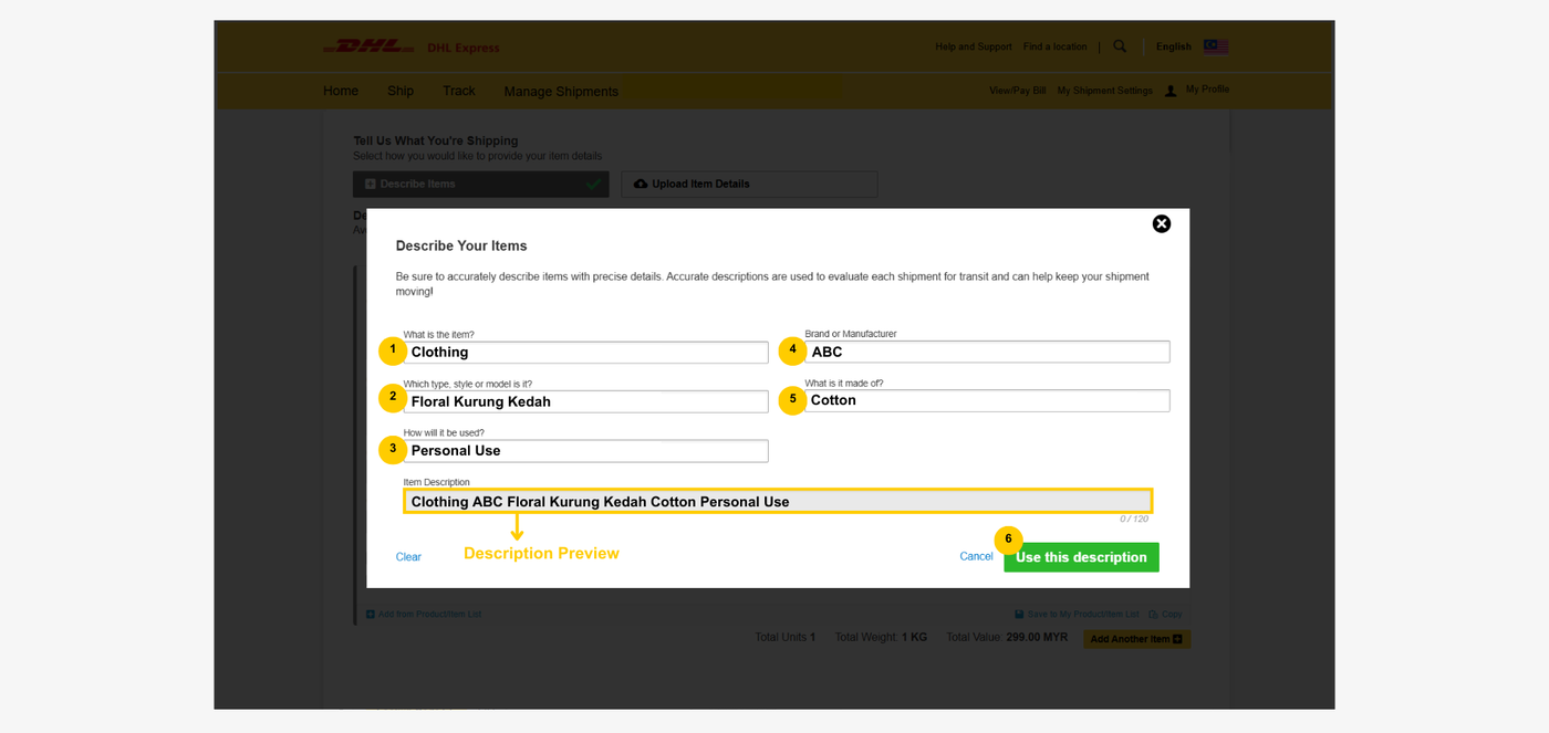 How to Create a DHL Commercial Invoice