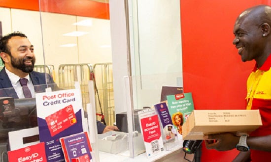 Post Office partners with DHL Express | DHL UK