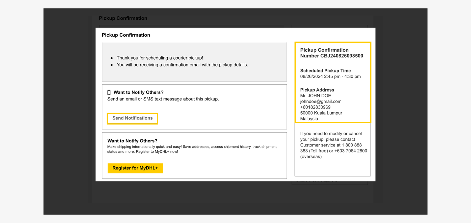 How to Schedule a Shipment Pickup