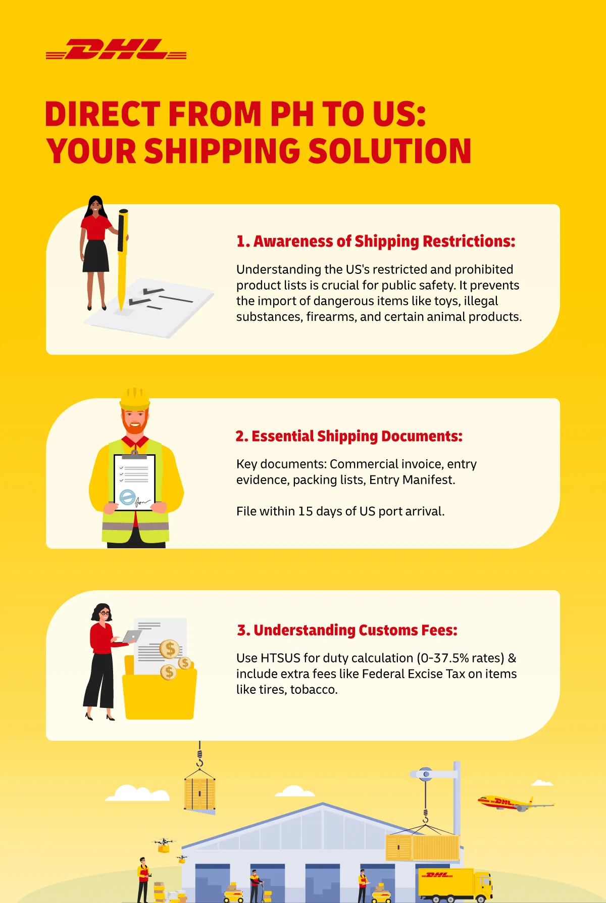 Ship from Philippines to USA: Guide | DHL Philippines