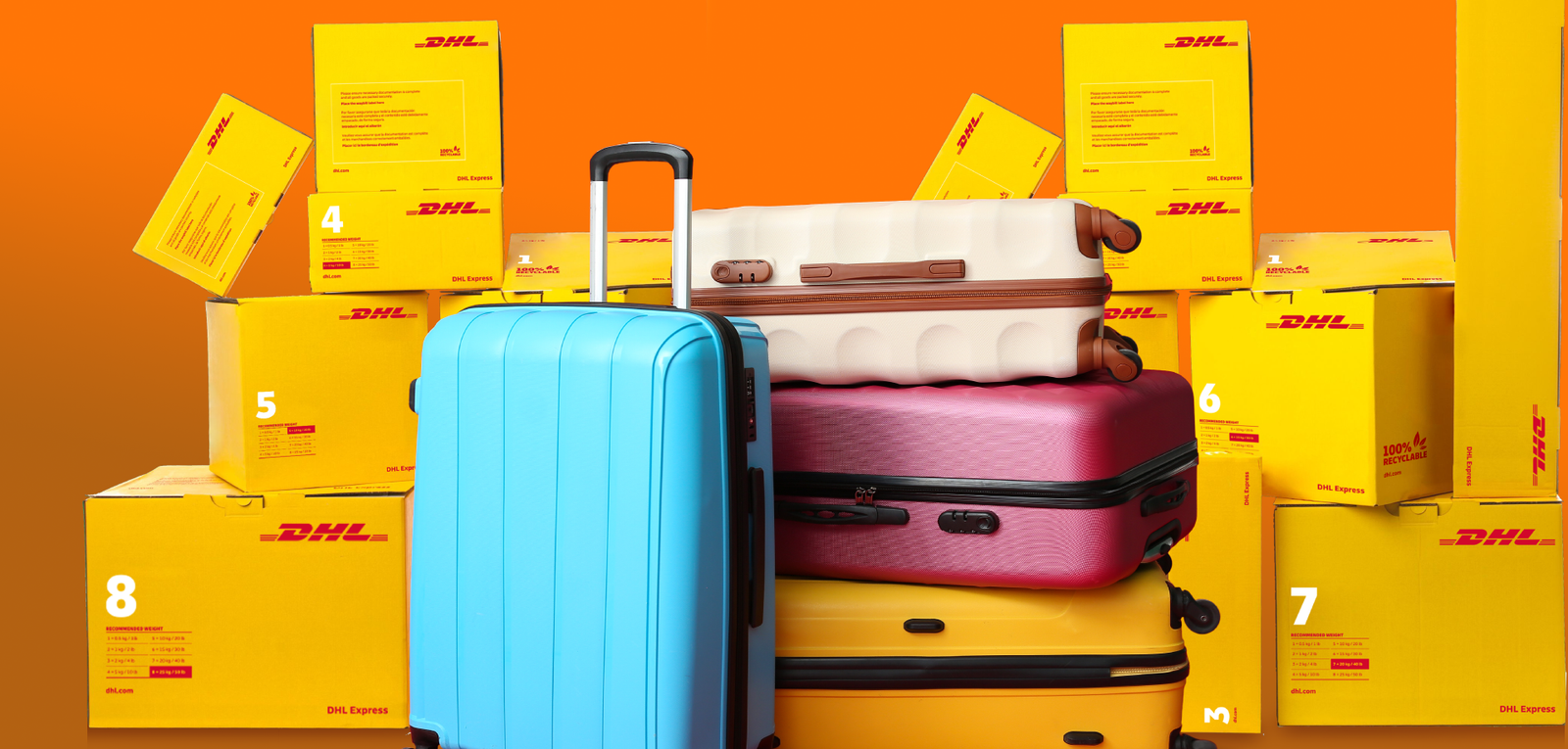 Easy and reliable way to ship your luggage | Discover DHL | DHL US