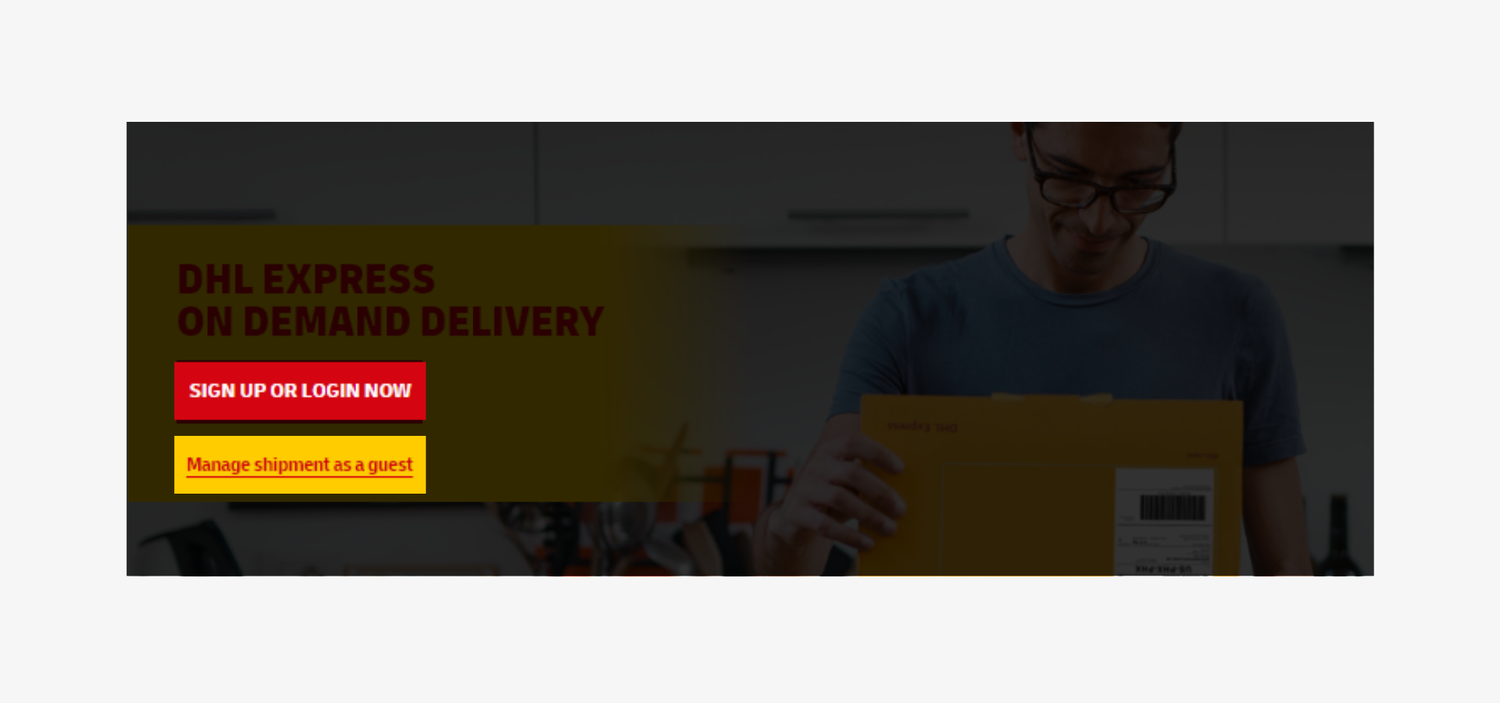 How to Request DHL to Hold Shipment Delivery