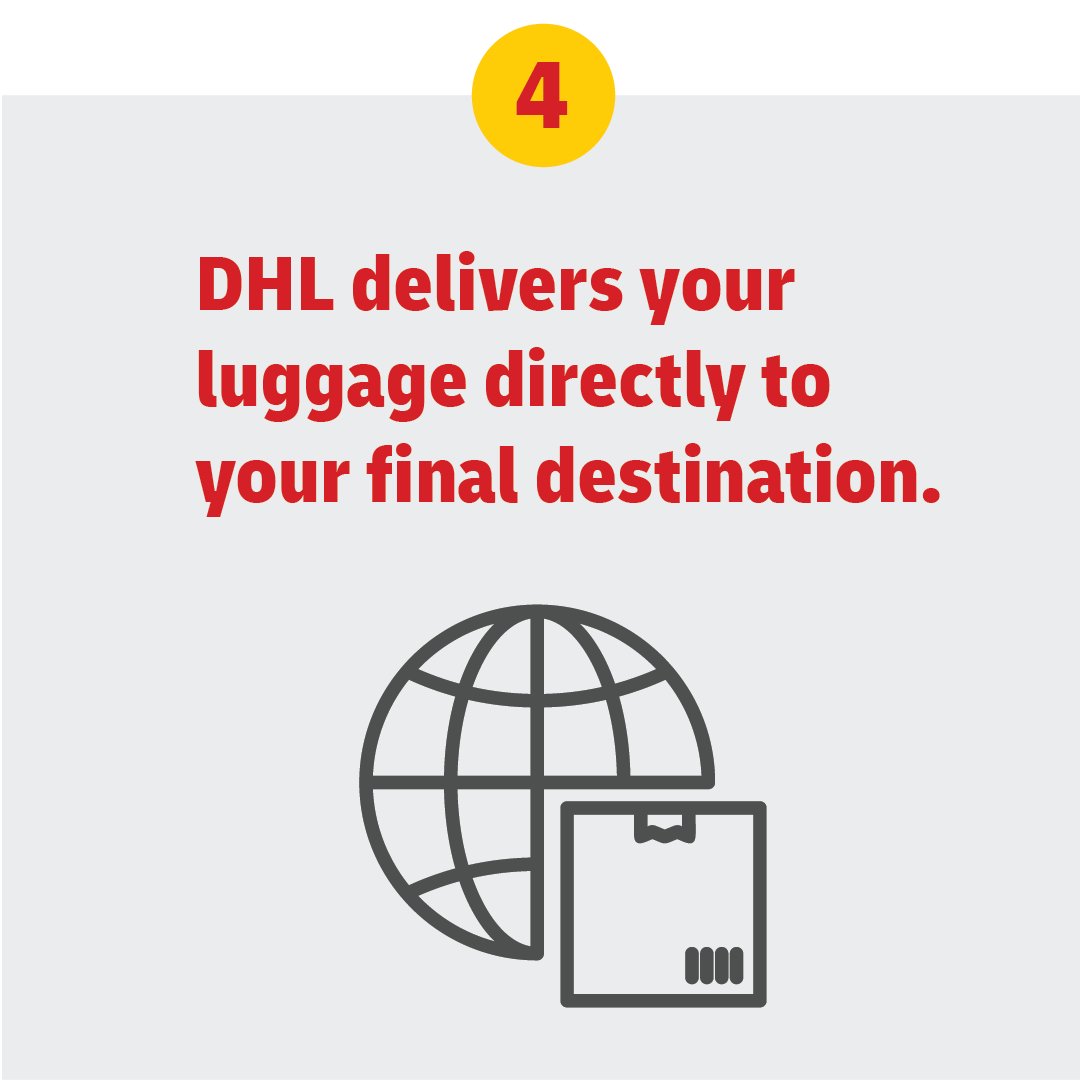 Ship luggage directly to your destination with DHL Express | DHL Discover